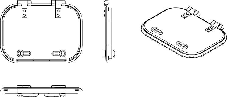 Planus deck hatch - VETUS