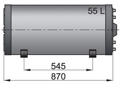 Double-wall calorifiers, type WHD - VETUS